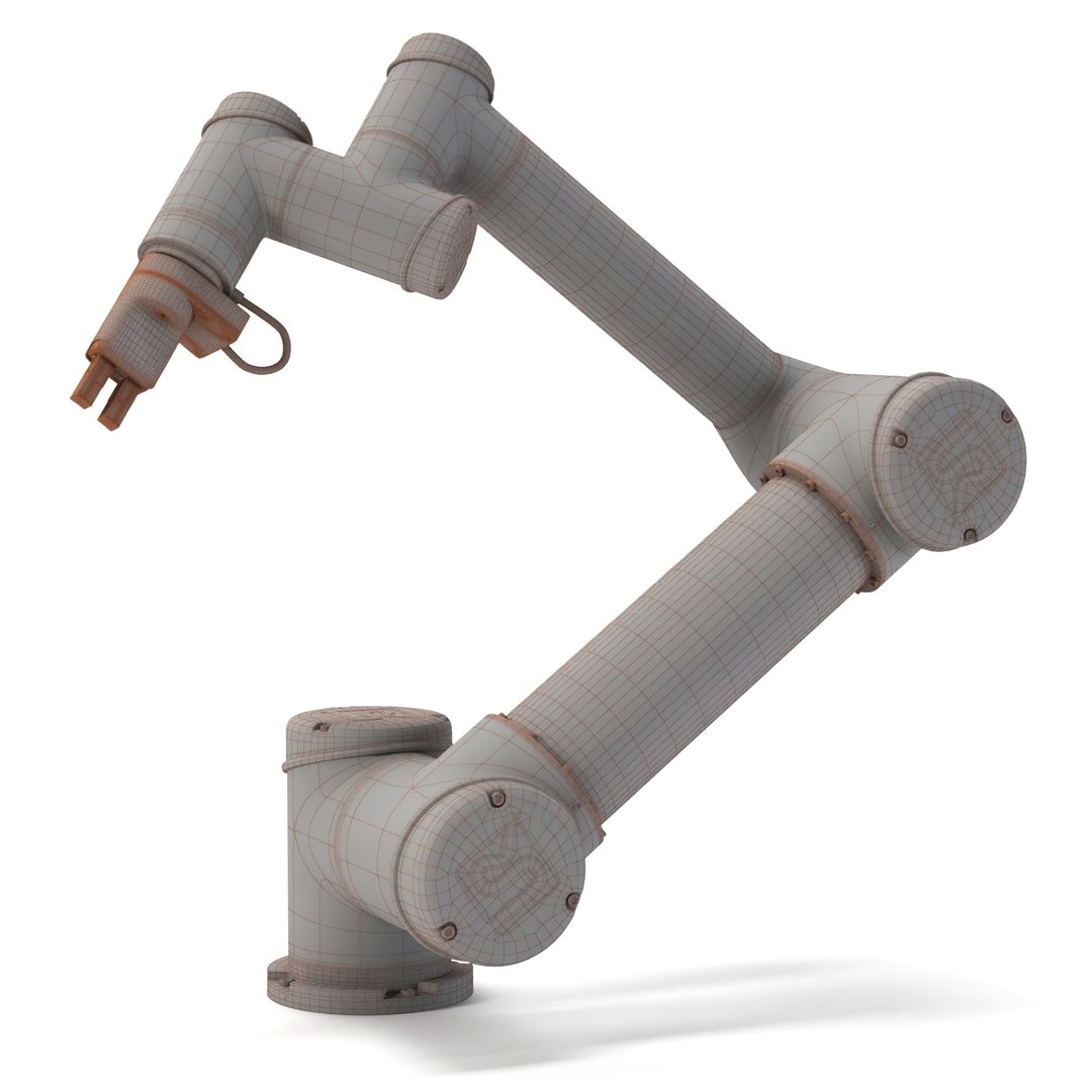 3D Model UR10 With 03 Hrc Zimmer Group Collaborative Gripper ...