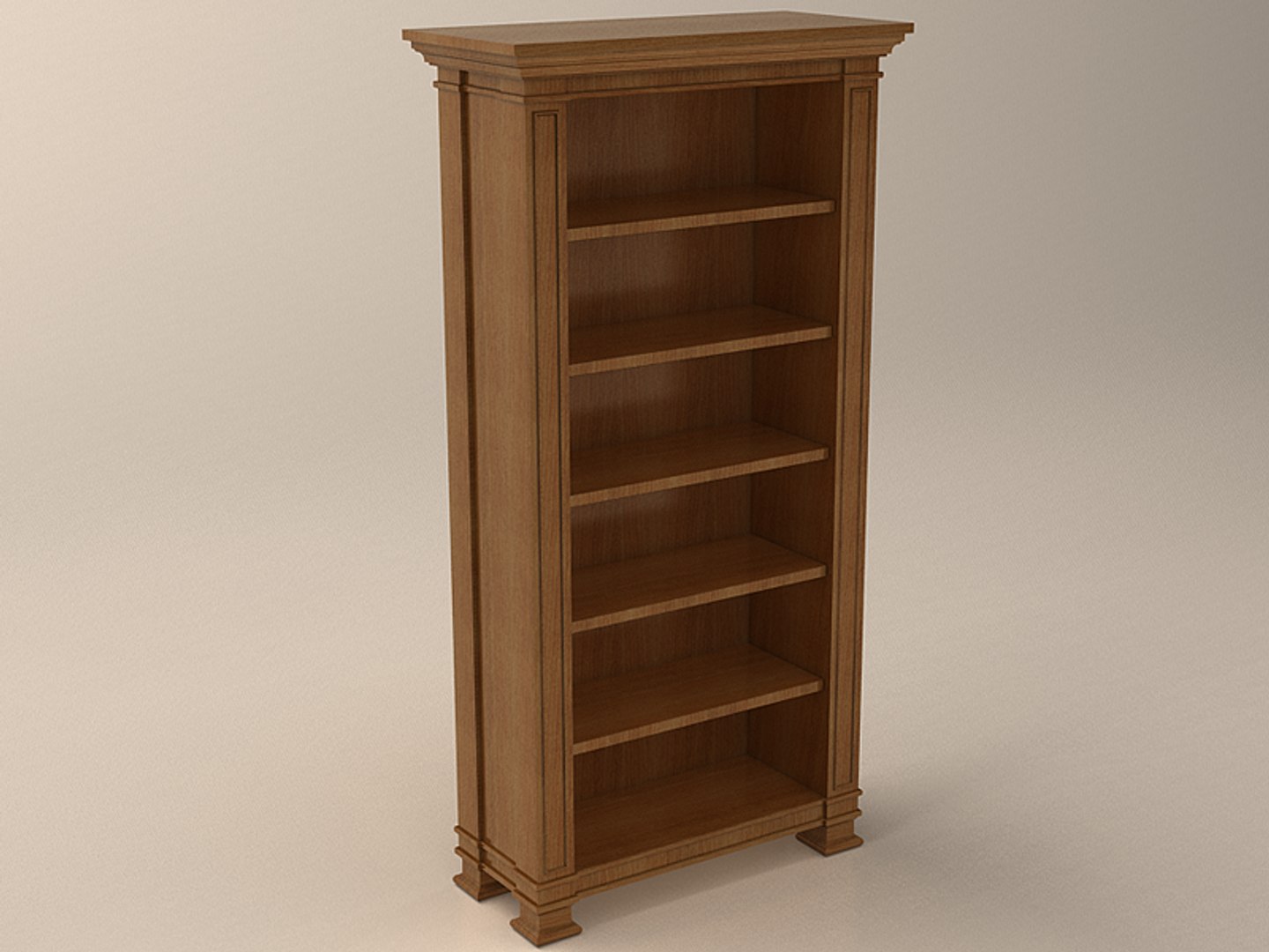 3d Model Bookcase