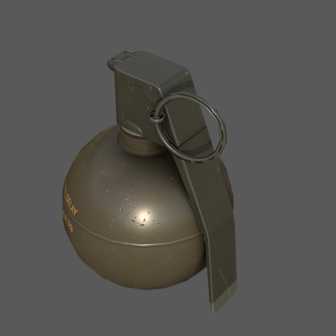 3D Model M67 Frag Grenade - TurboSquid 2417154