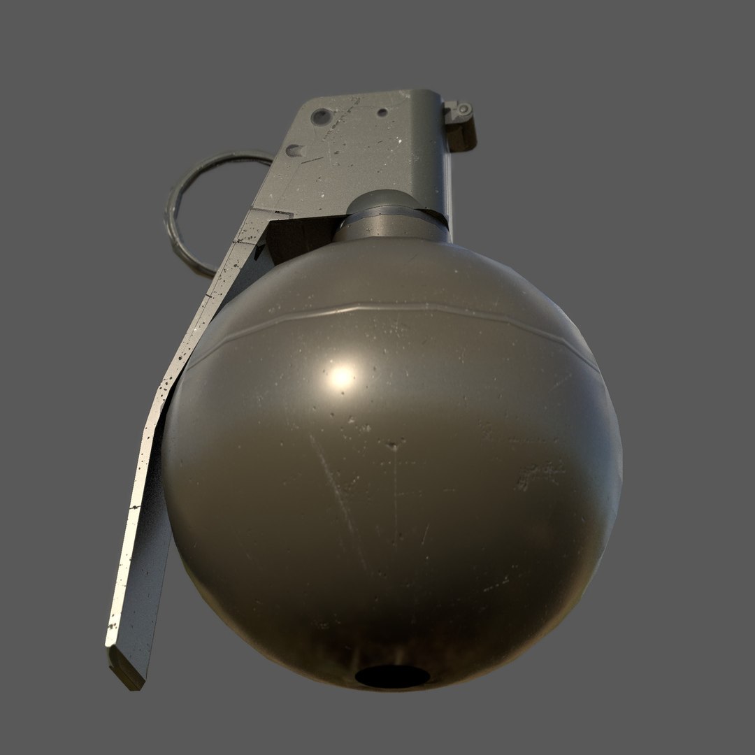 3D Model M67 Frag Grenade - TurboSquid 2417154