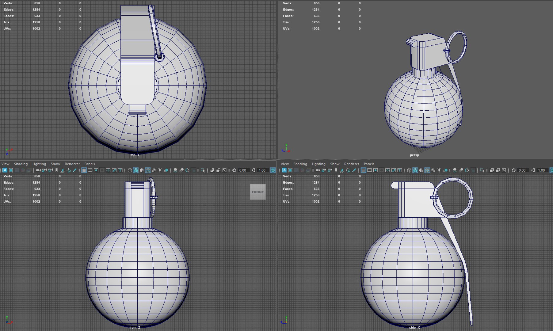 3D Model M67 Frag Grenade - TurboSquid 2417154