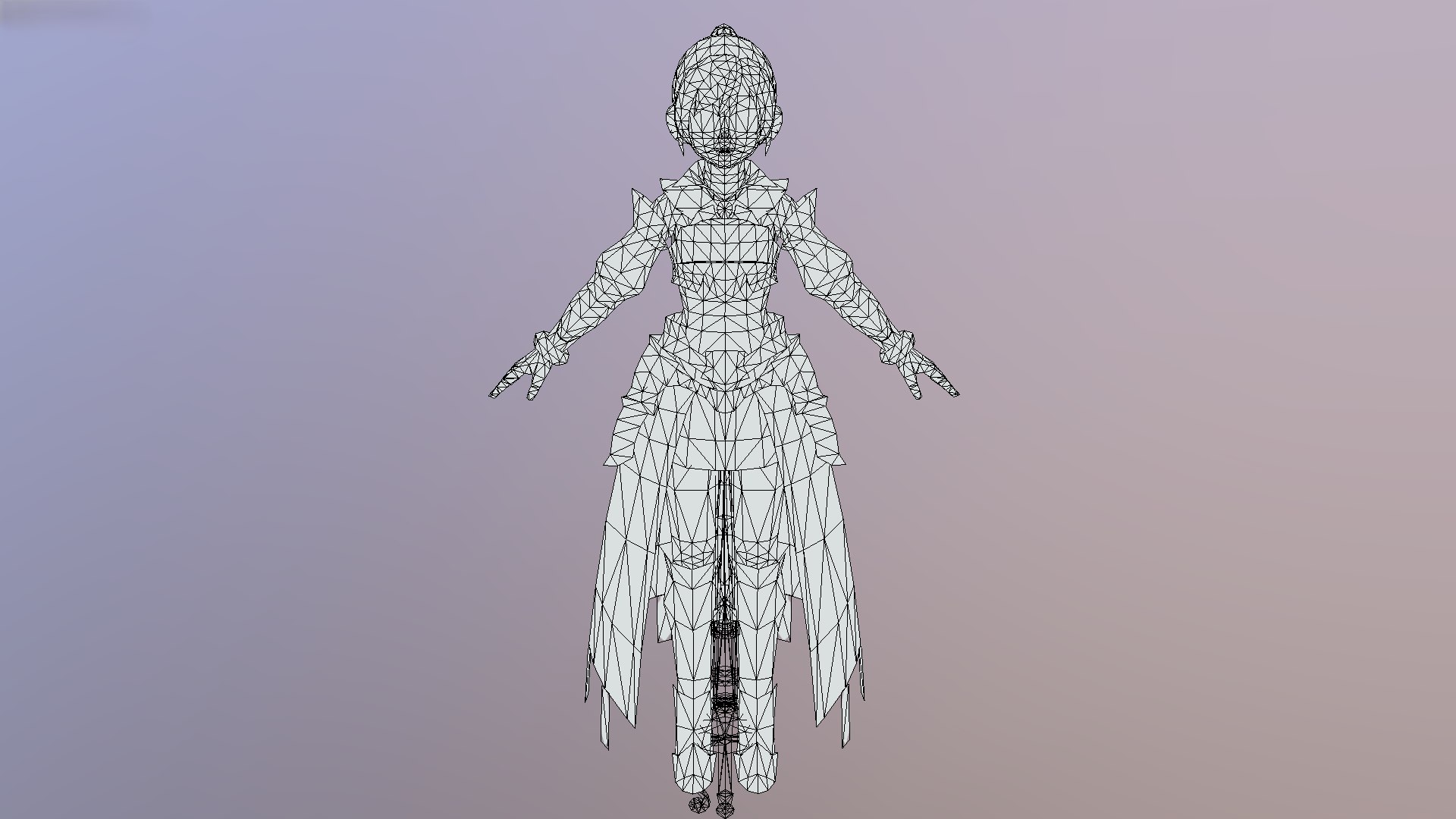 3D Model Anlucia Brave Armor - Dragon Quest - TurboSquid 2247942