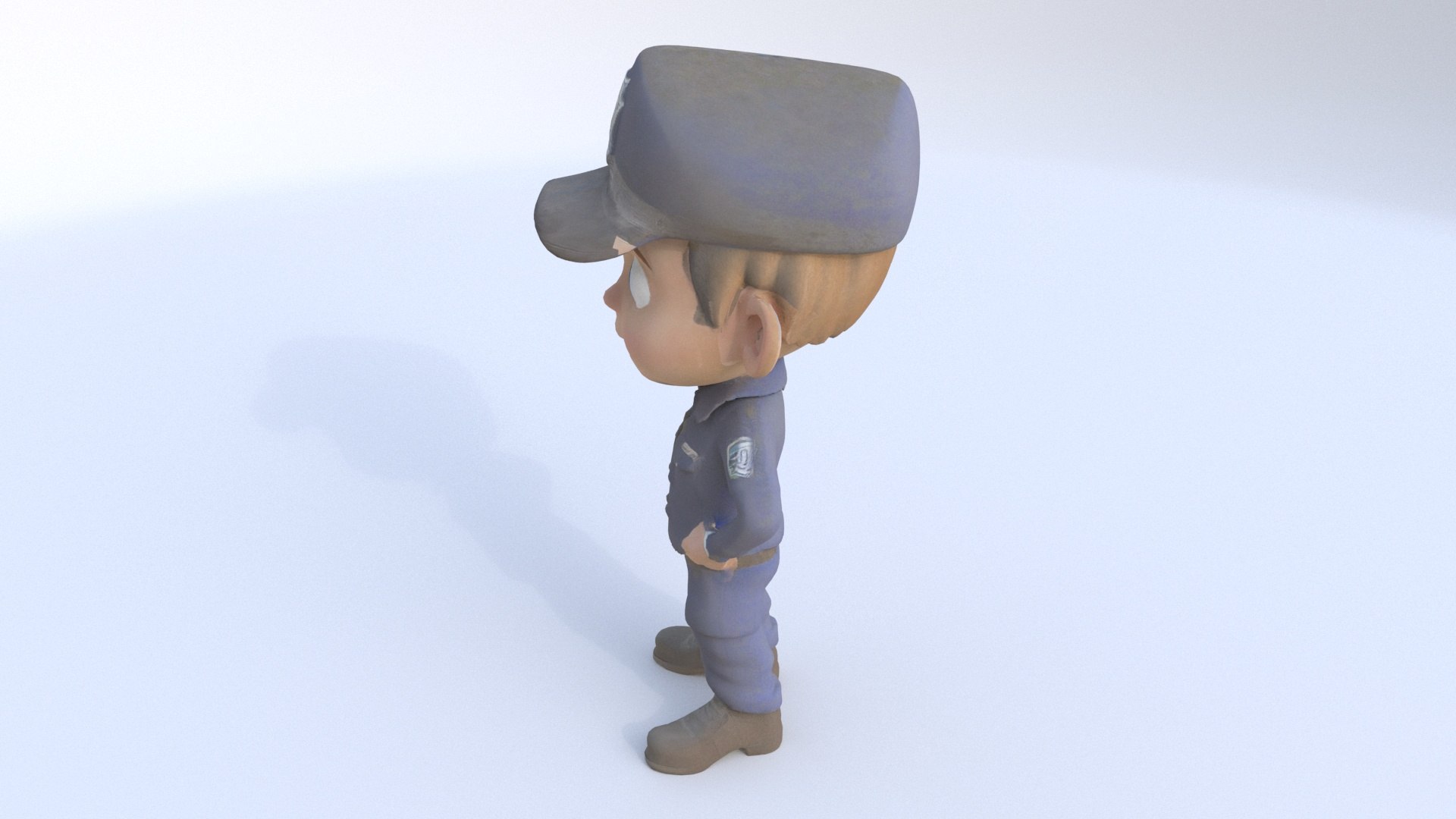 3D Model Security Guard Male - TurboSquid 2333496