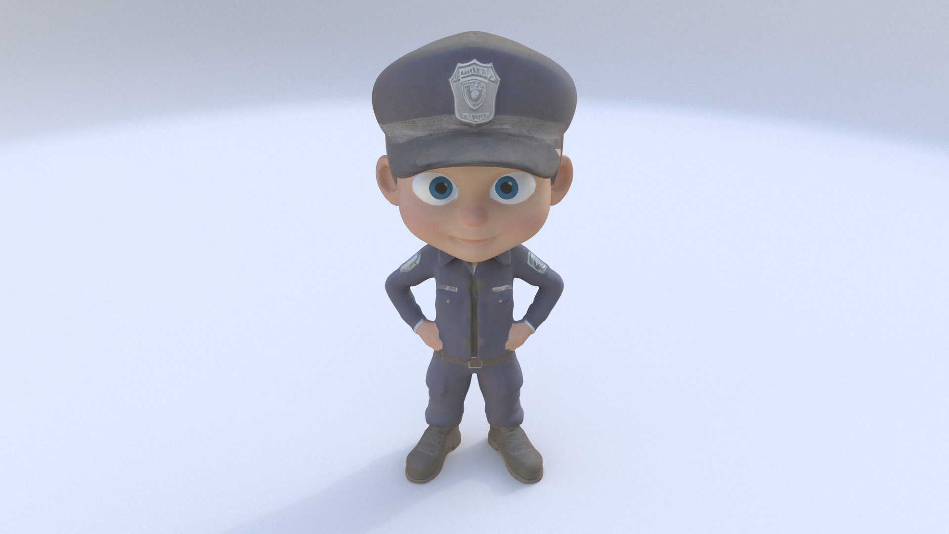3D Model Security Guard Male - TurboSquid 2333496