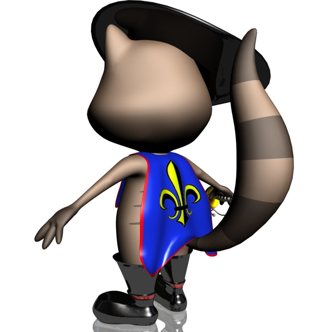 3d Model Stylized Musketeer Rigged