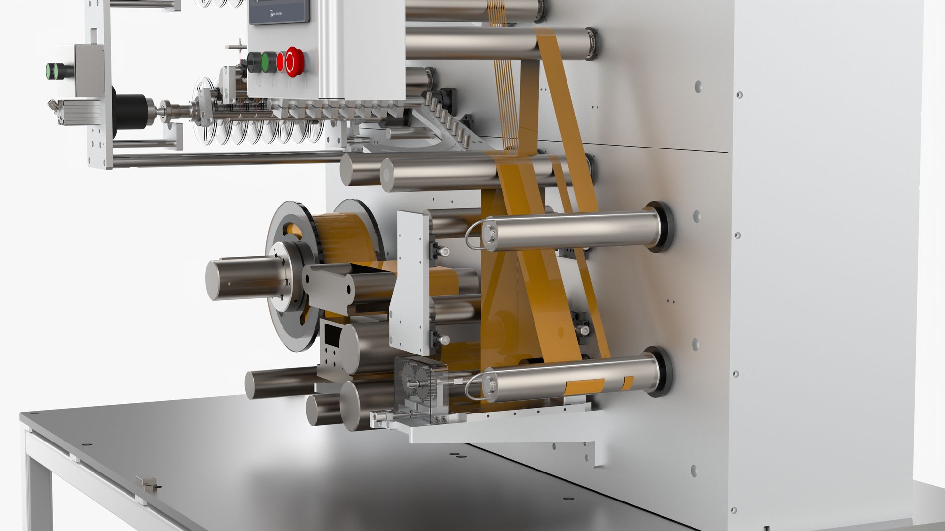 3D ACF Anisotropic Conductive Film Slitting Machine - TurboSquid 2022133