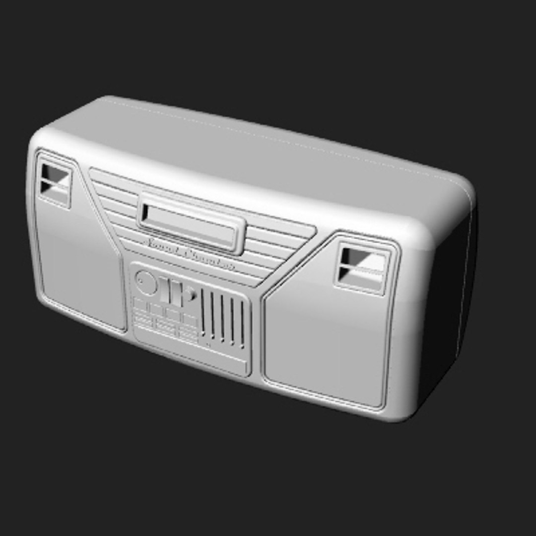 Radio 3d Model