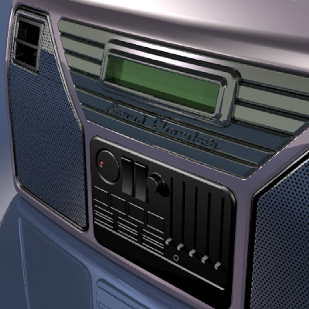 Radio 3d Model