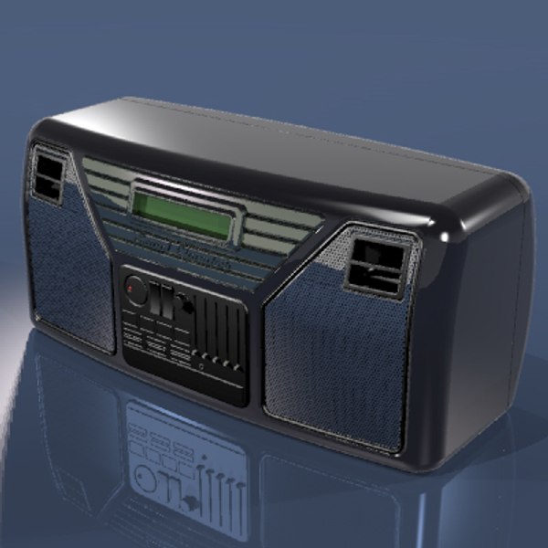 modelo 3d Retro-Radio.3dm - TurboSquid 350751