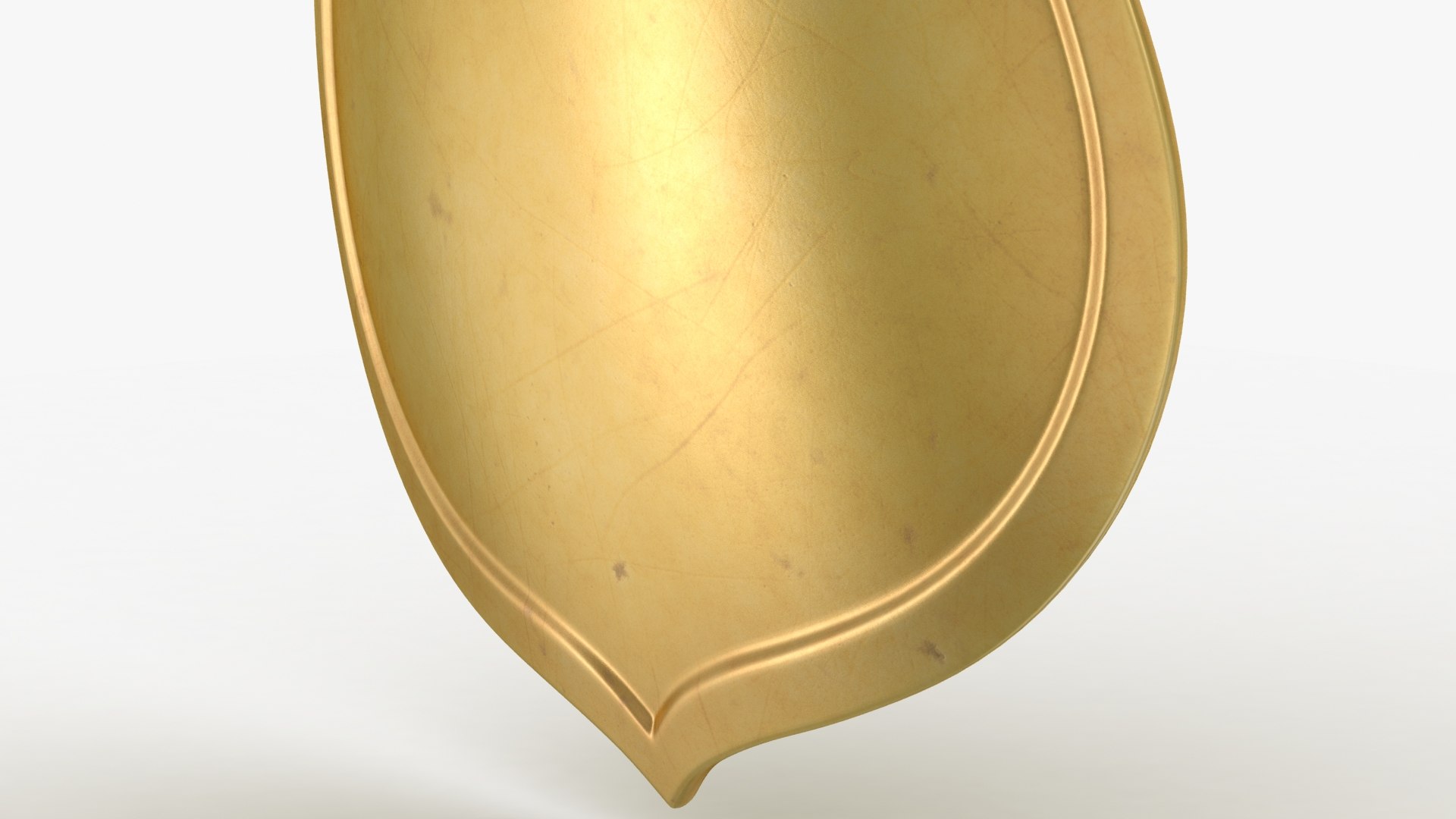 Gold Shield 02 3D - TurboSquid 1575809