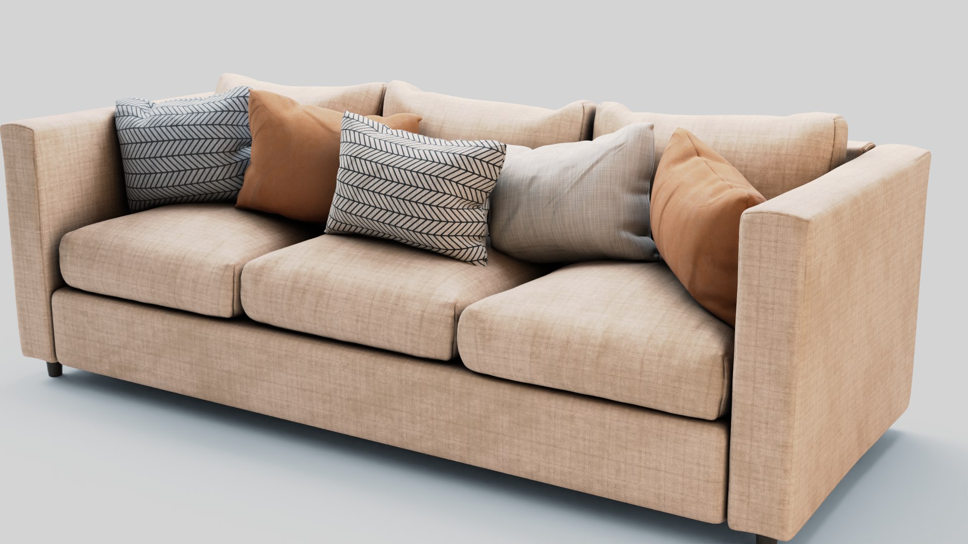 3D Couch 02 Model - TurboSquid 2186141