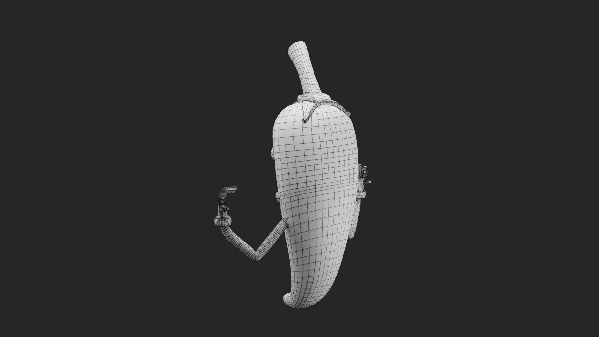 3D Chilli Character - TurboSquid 2207661