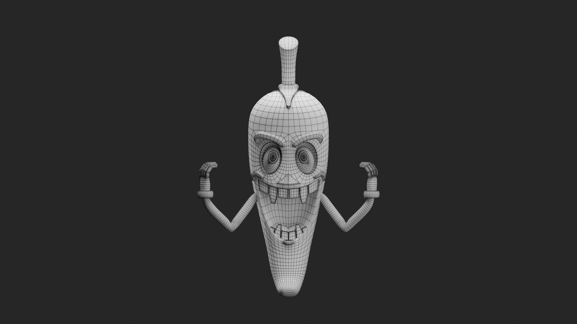 3D Chilli Character - TurboSquid 2207661