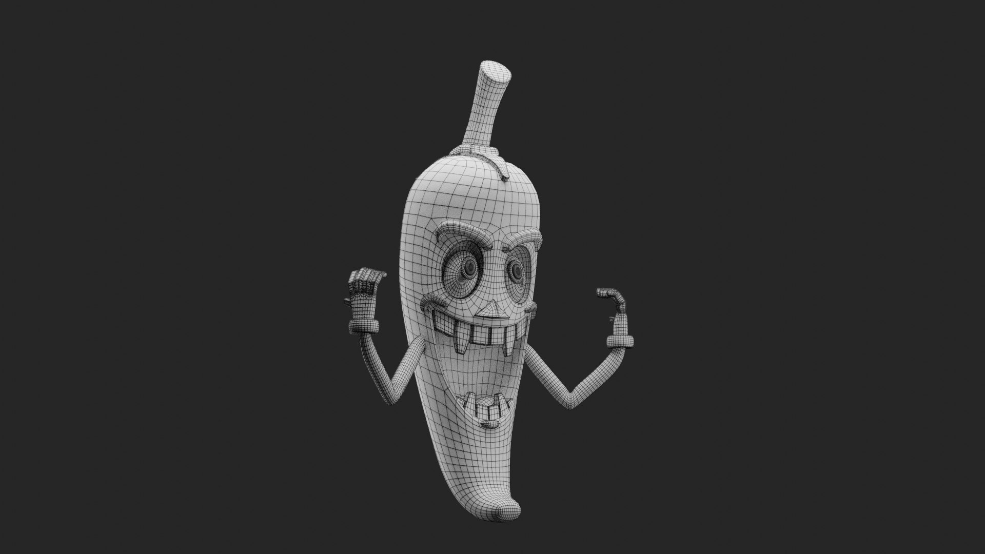3D Chilli Character - TurboSquid 2207661