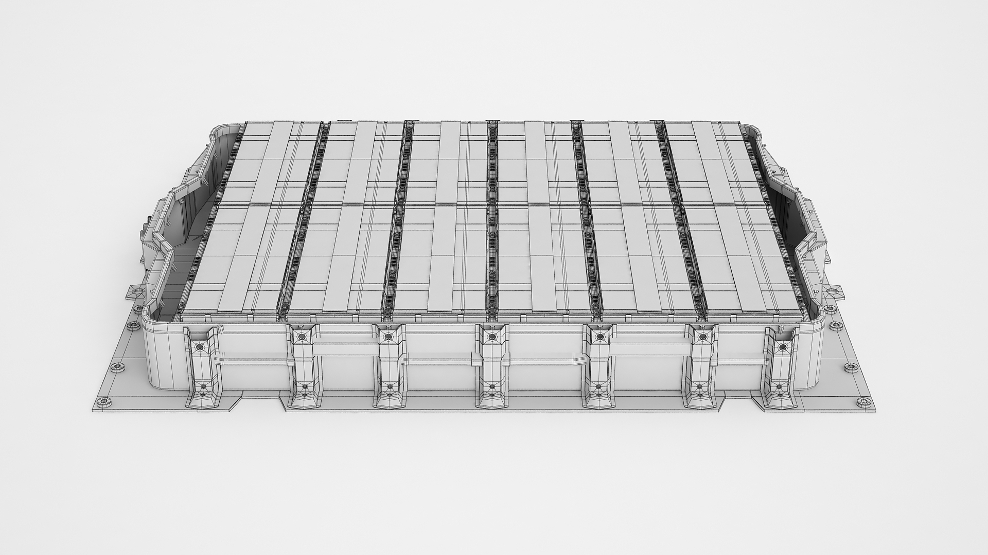 3D Electric Cars Battery Generic 01 - TurboSquid 1774478