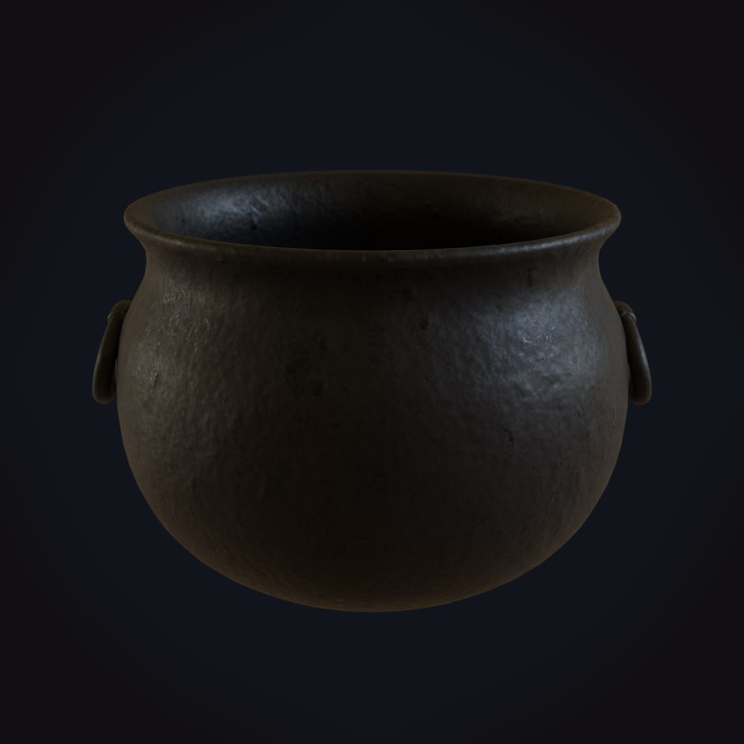 3D Model Medieval Cauldron 2 - TurboSquid 1367819