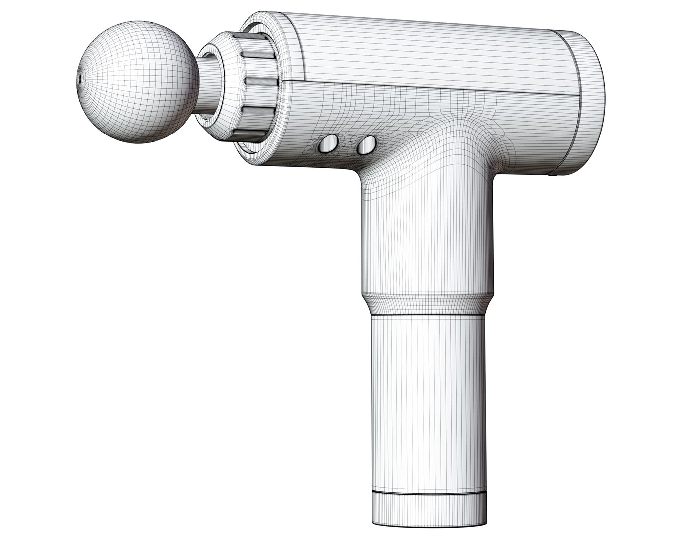 3D Massager Gun model - TurboSquid 2059714