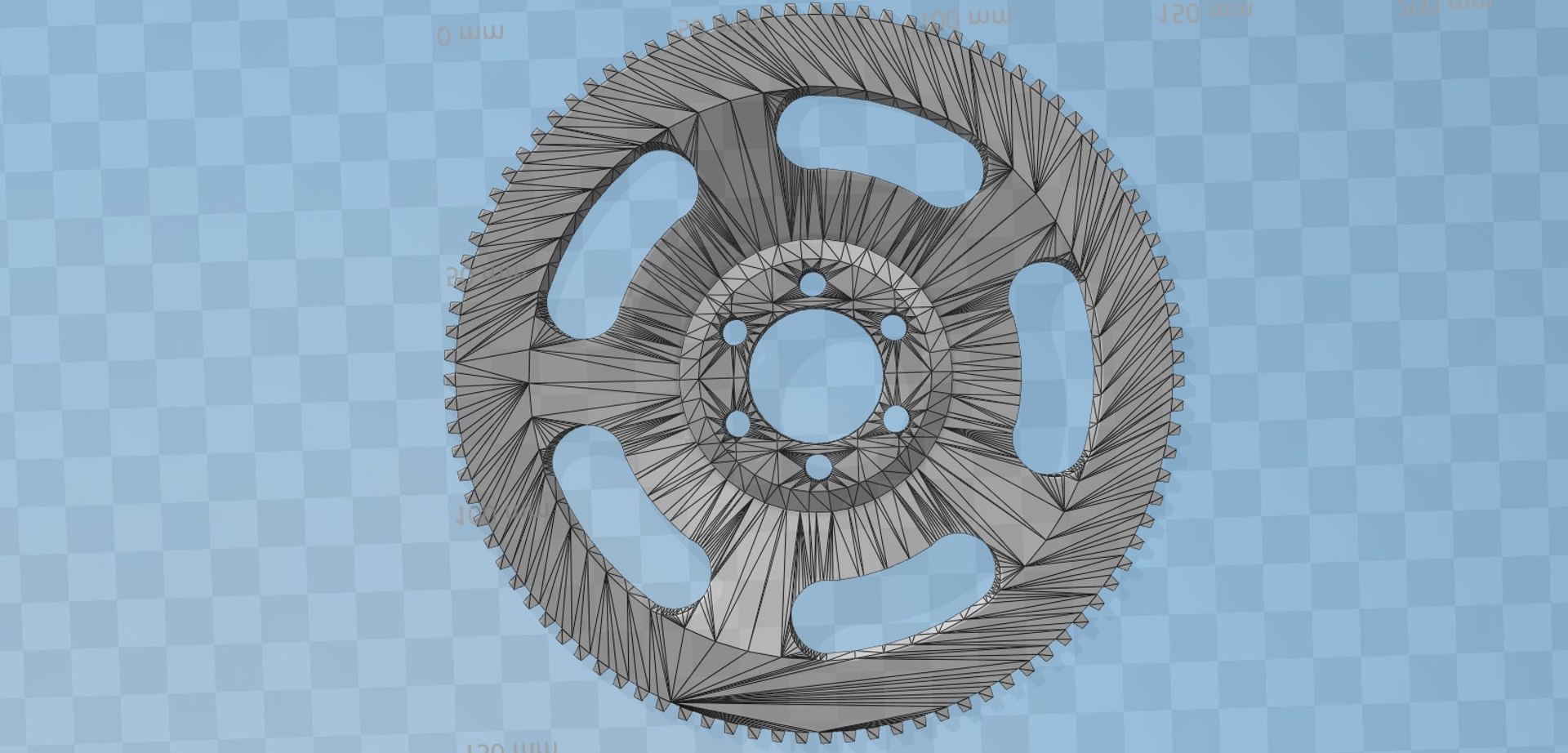 Racing flywheel 3D model - TurboSquid 1160496