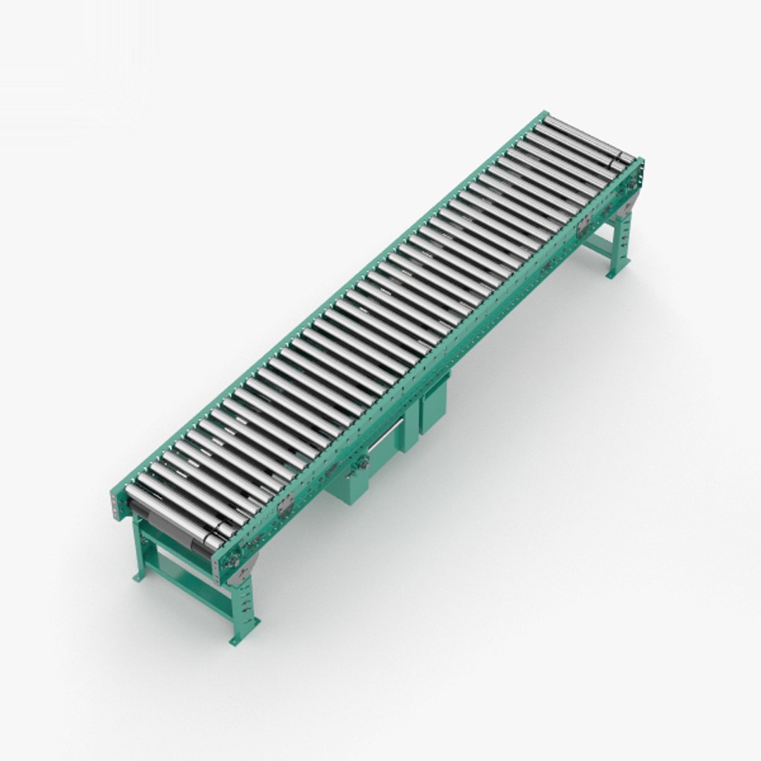 3D Roller Conveyor Model - TurboSquid 1448480