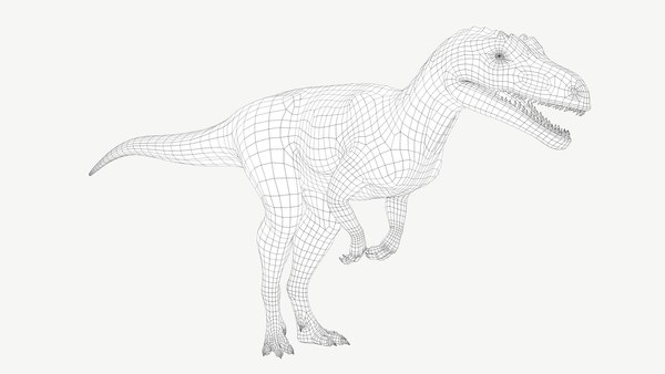 Deltadromeus model - TurboSquid 1708029
