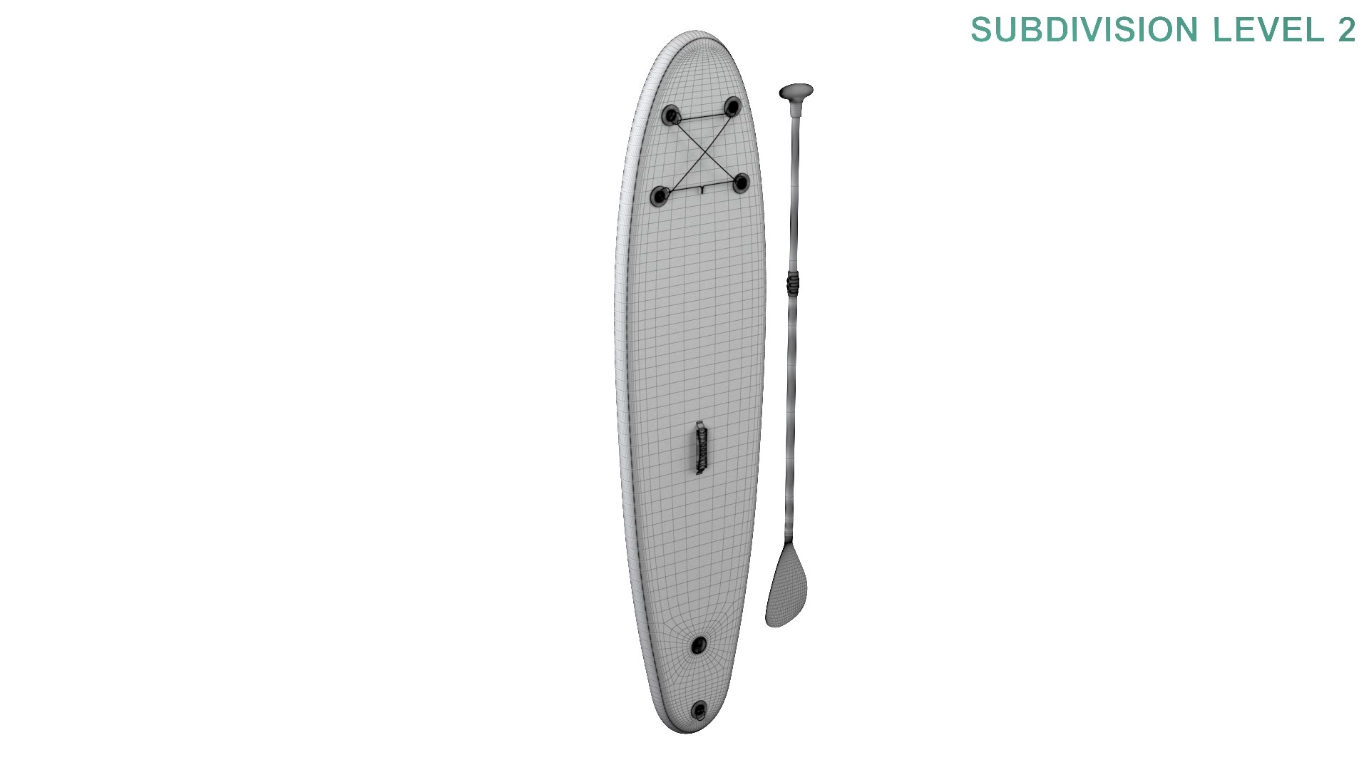 Paddle Board model - TurboSquid 1738110