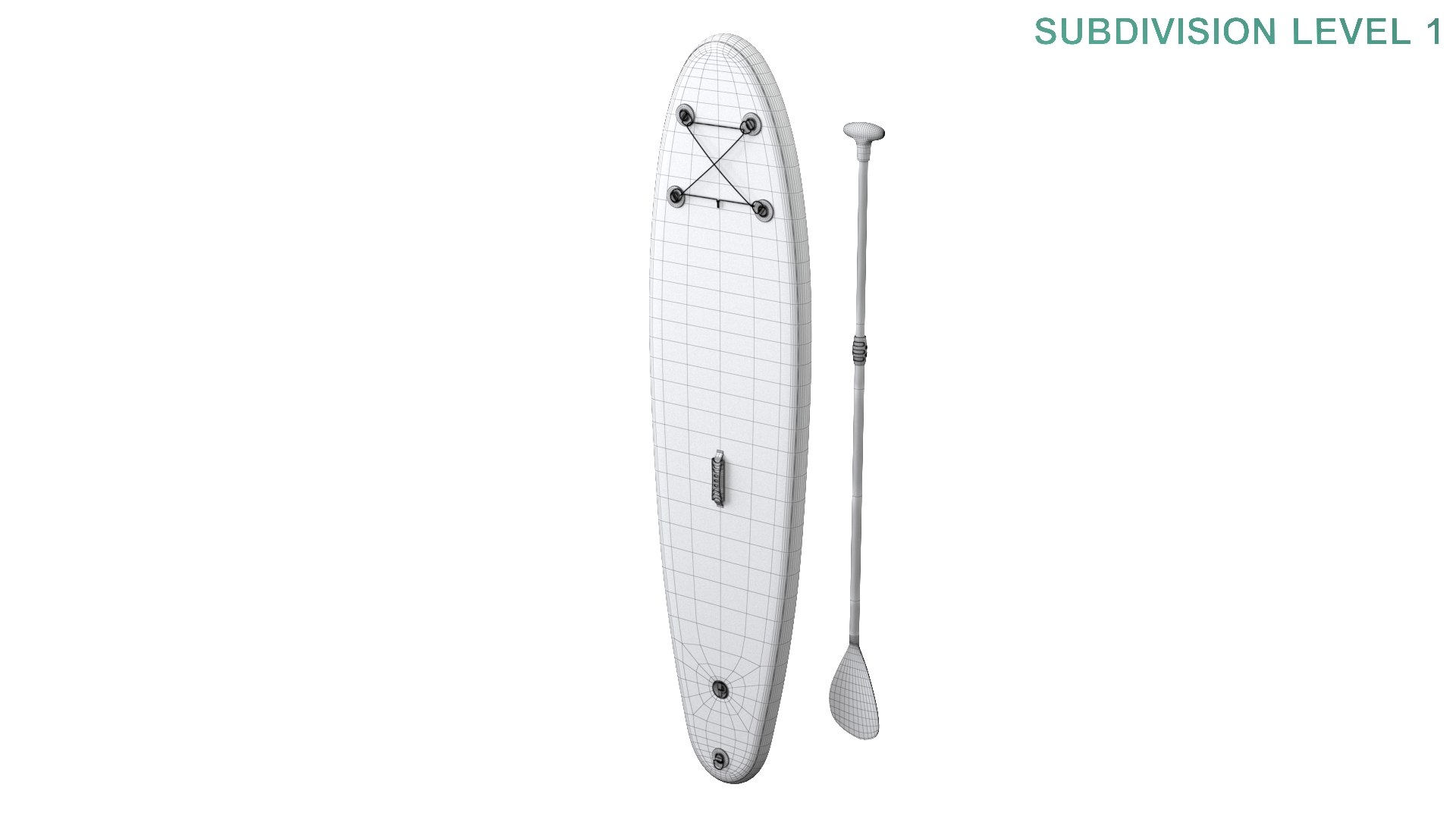 Paddle Board model - TurboSquid 1738110