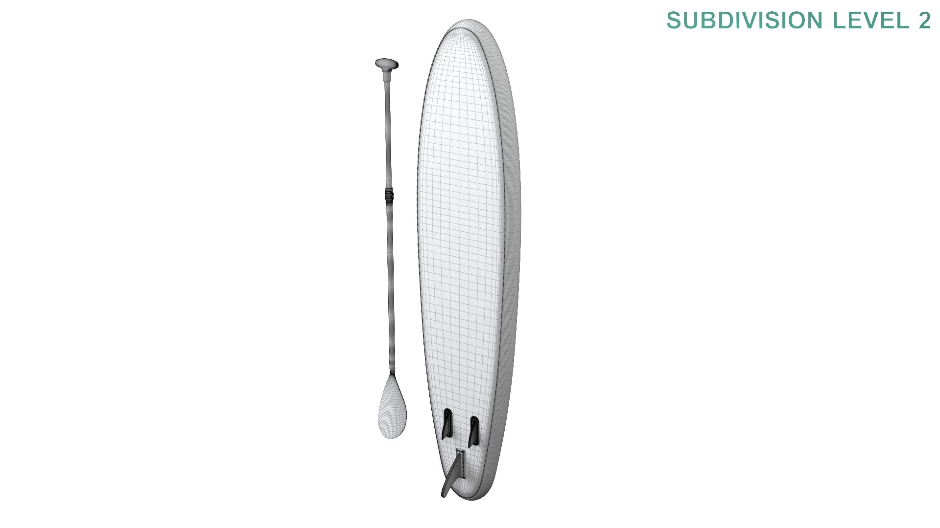 Paddle Board model - TurboSquid 1738110