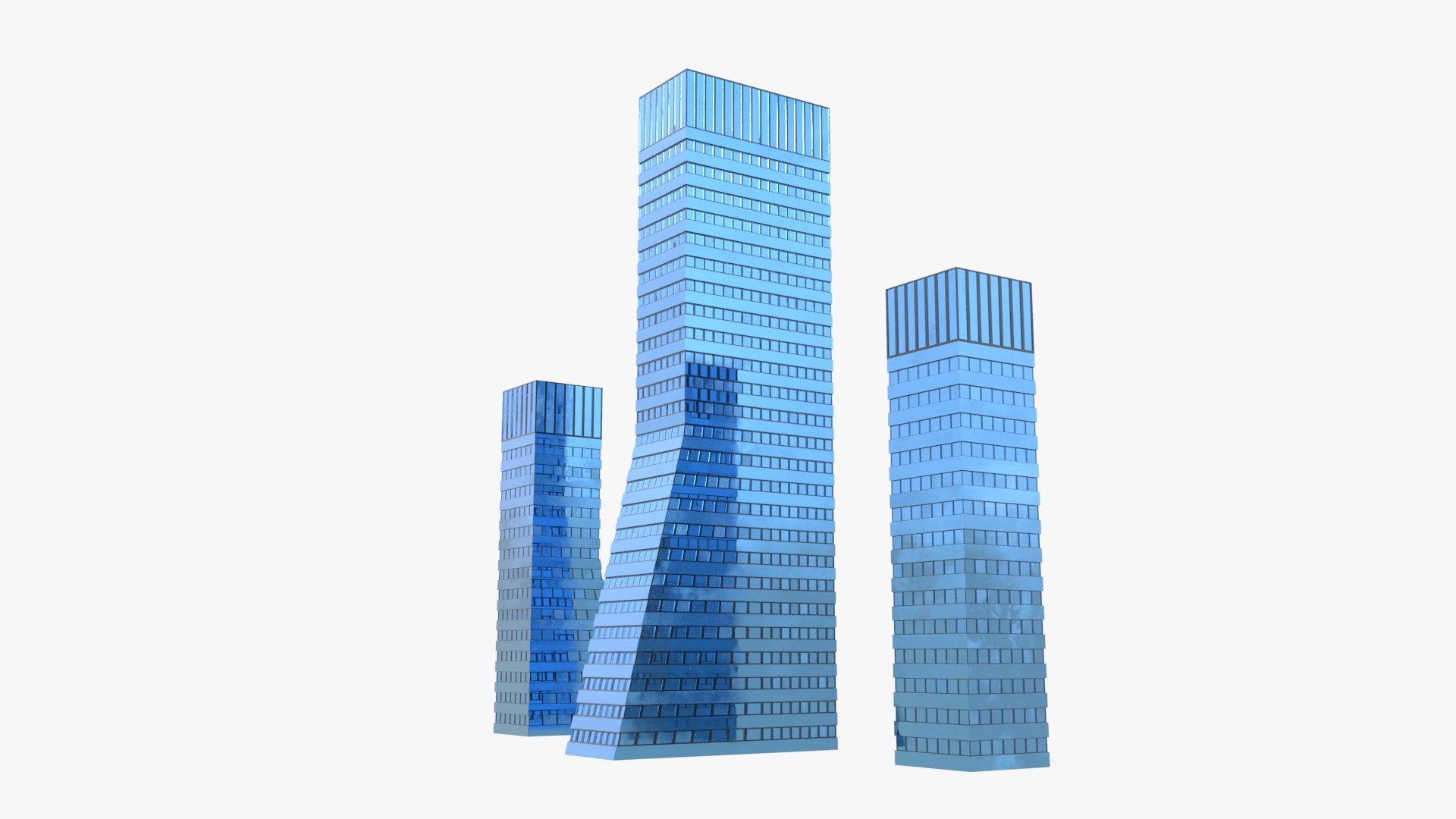 Skyscrapers Tower 3D - TurboSquid 1898364