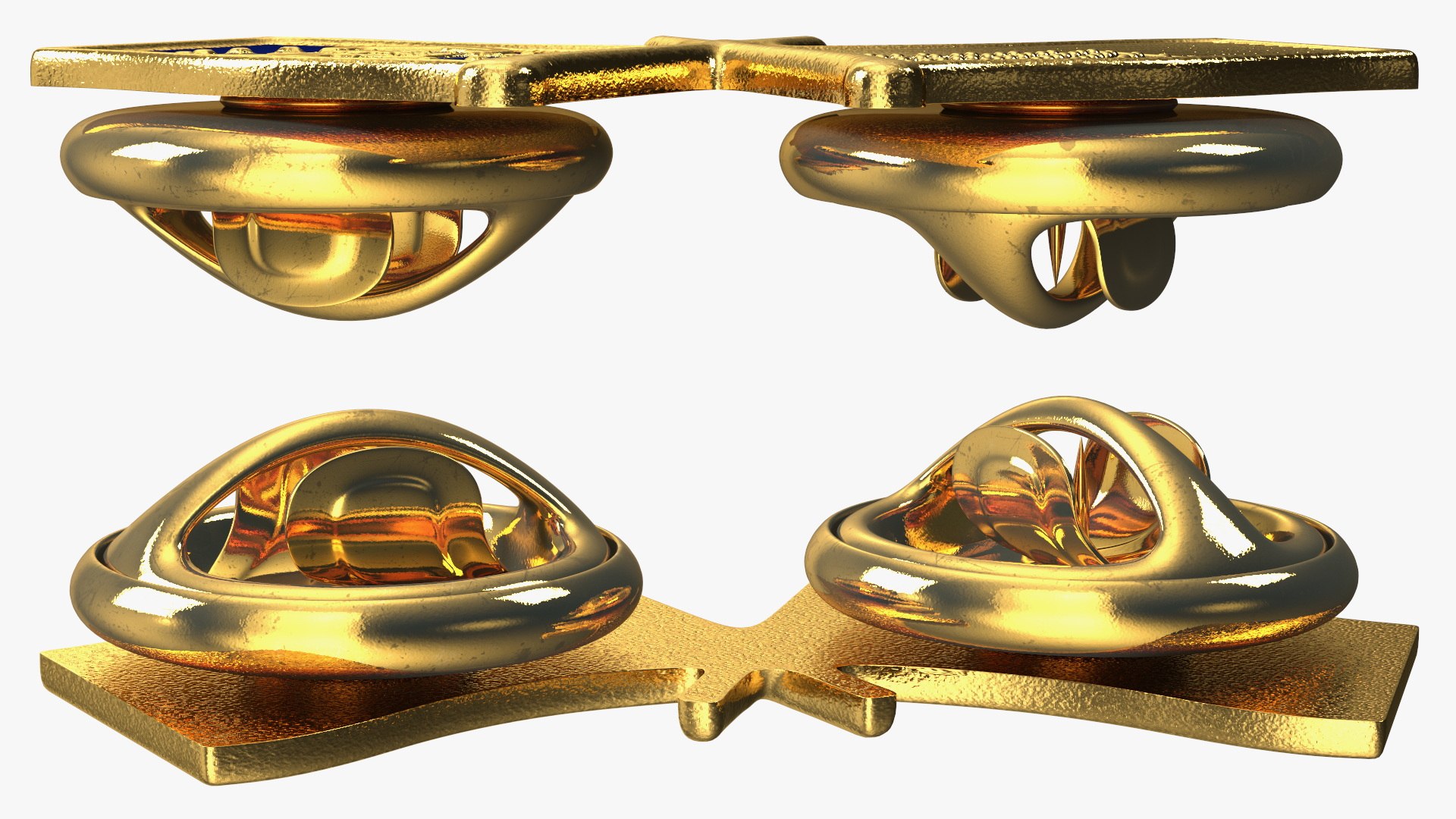 US And Air Force Lapel Pin Model - TurboSquid 2123596