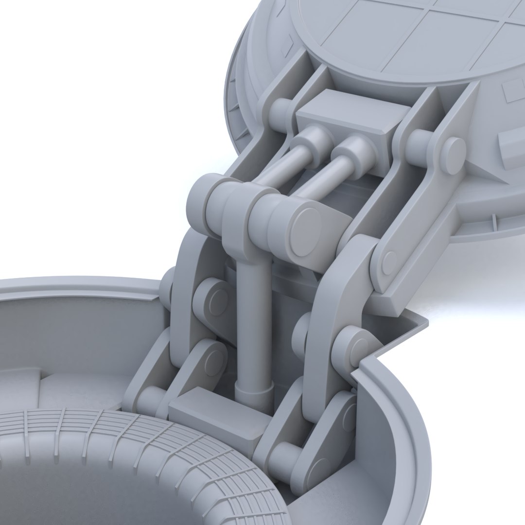 Missile Silo Model - TurboSquid 1226699