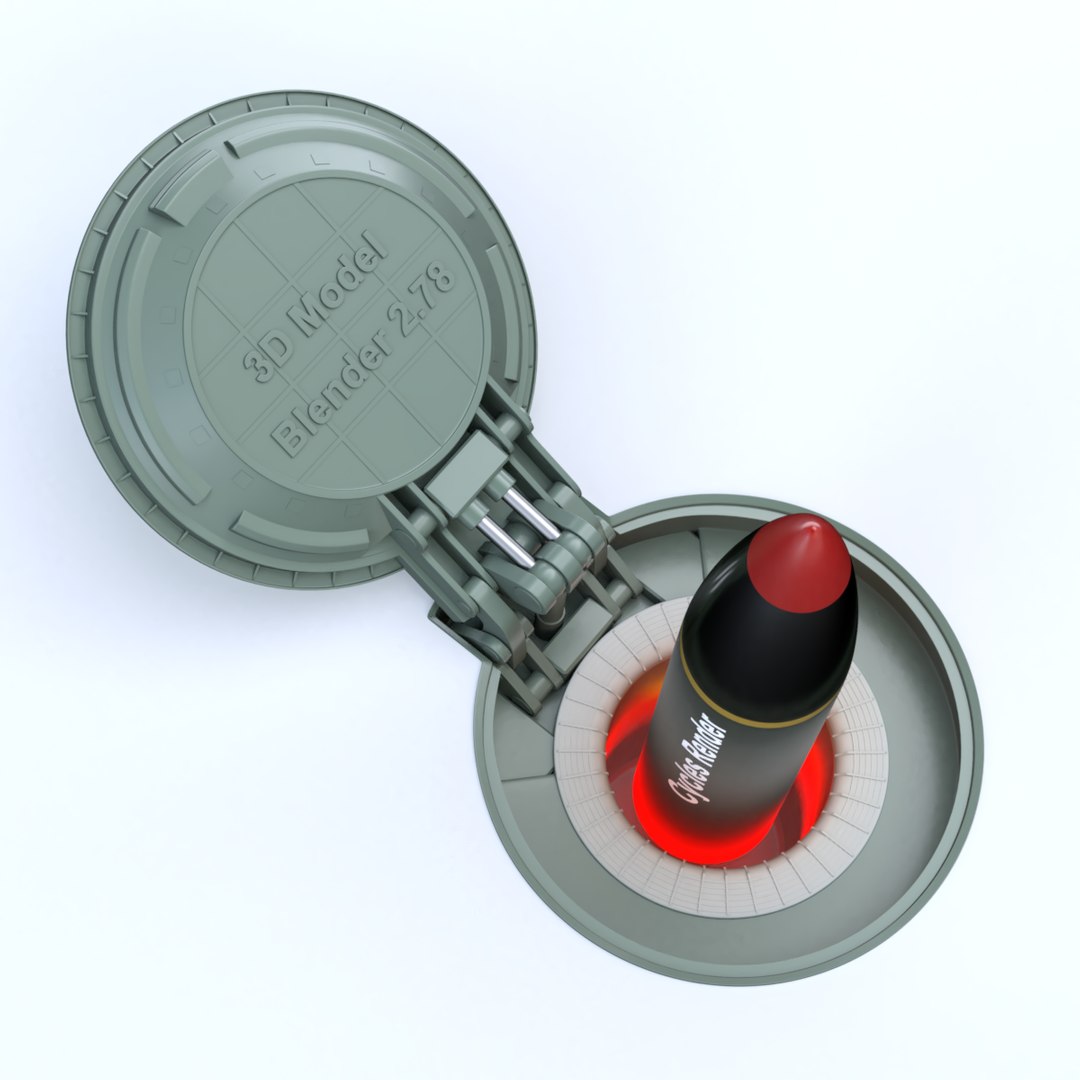 Missile Silo Model - TurboSquid 1226699