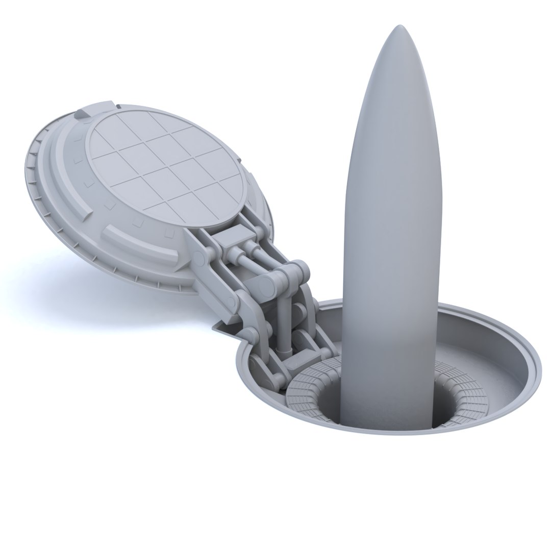 Missile Silo Model - TurboSquid 1226699