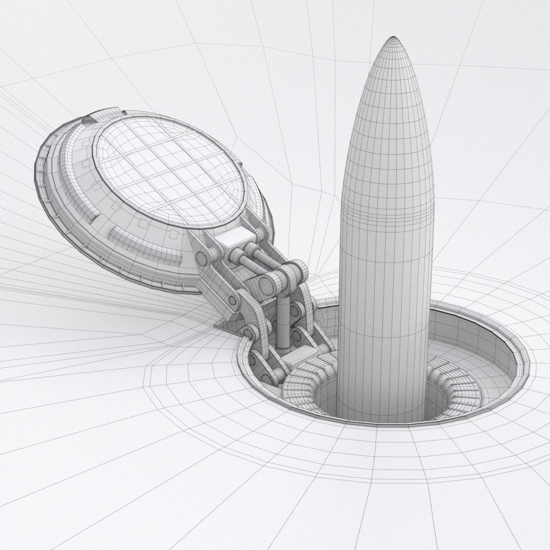 Missile Silo Model - TurboSquid 1226699