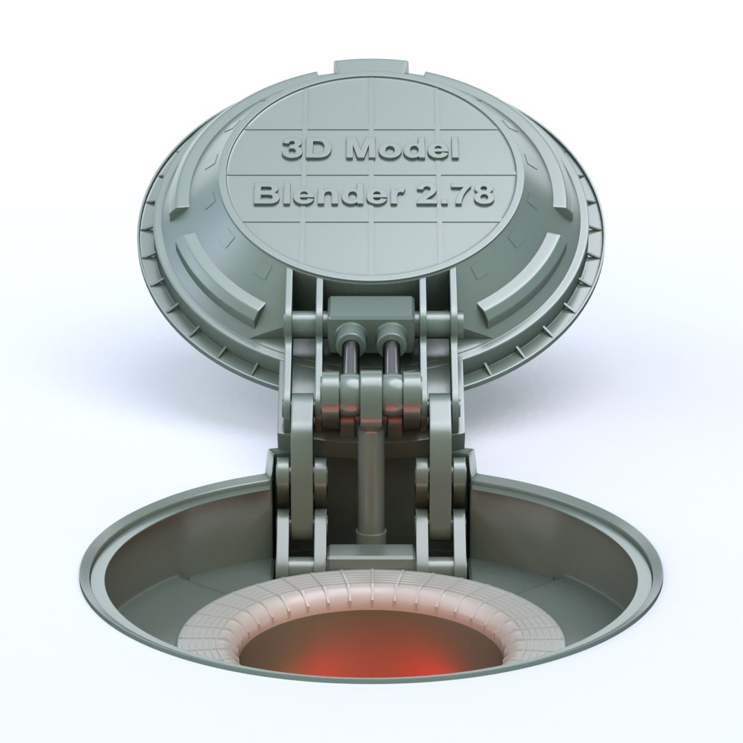 Missile Silo Model - TurboSquid 1226699