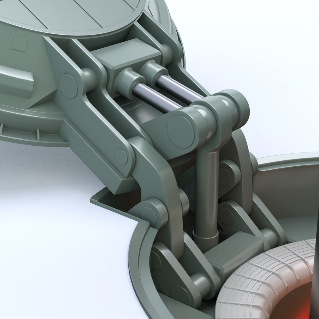 Missile Silo Model - TurboSquid 1226699