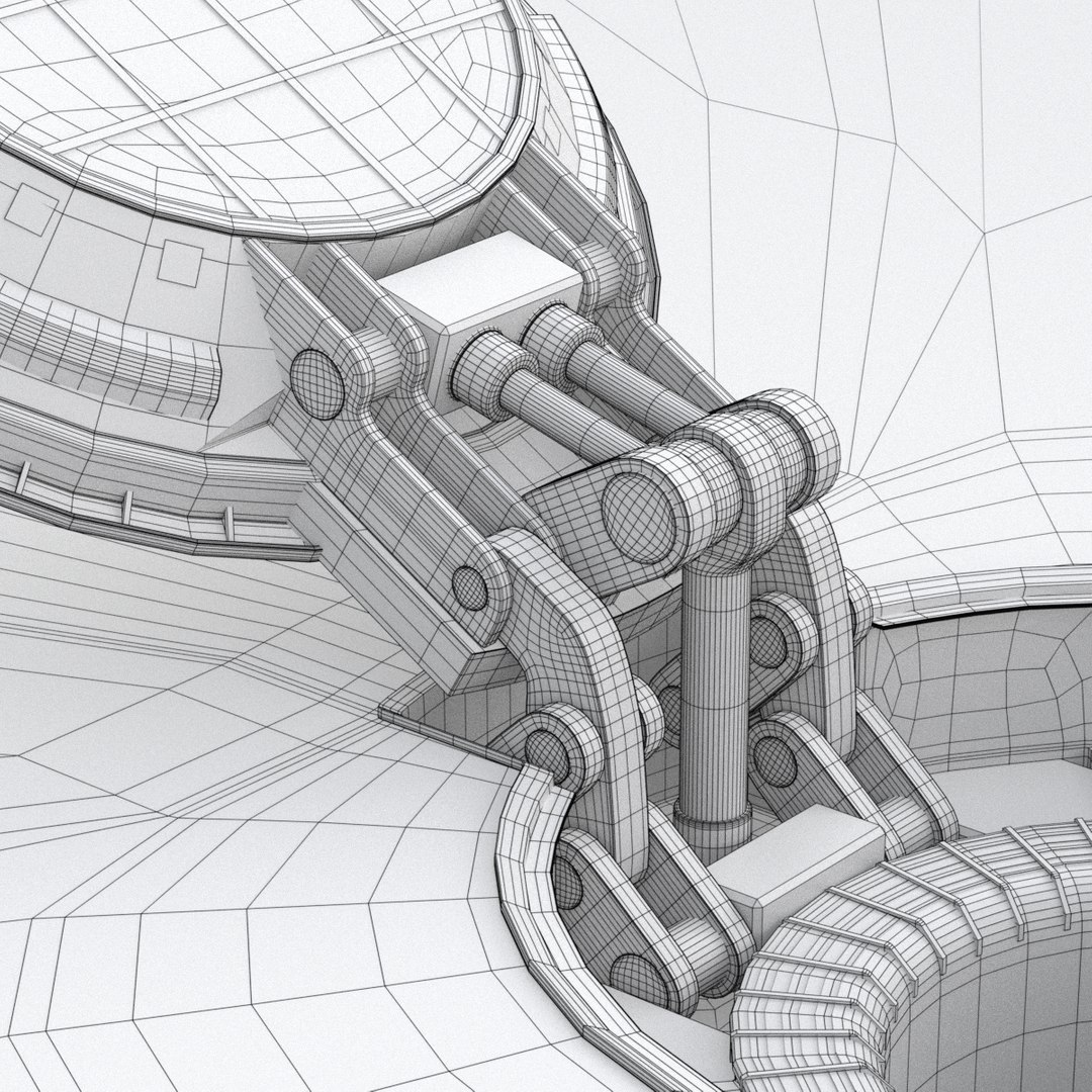 Missile Silo Model - TurboSquid 1226699