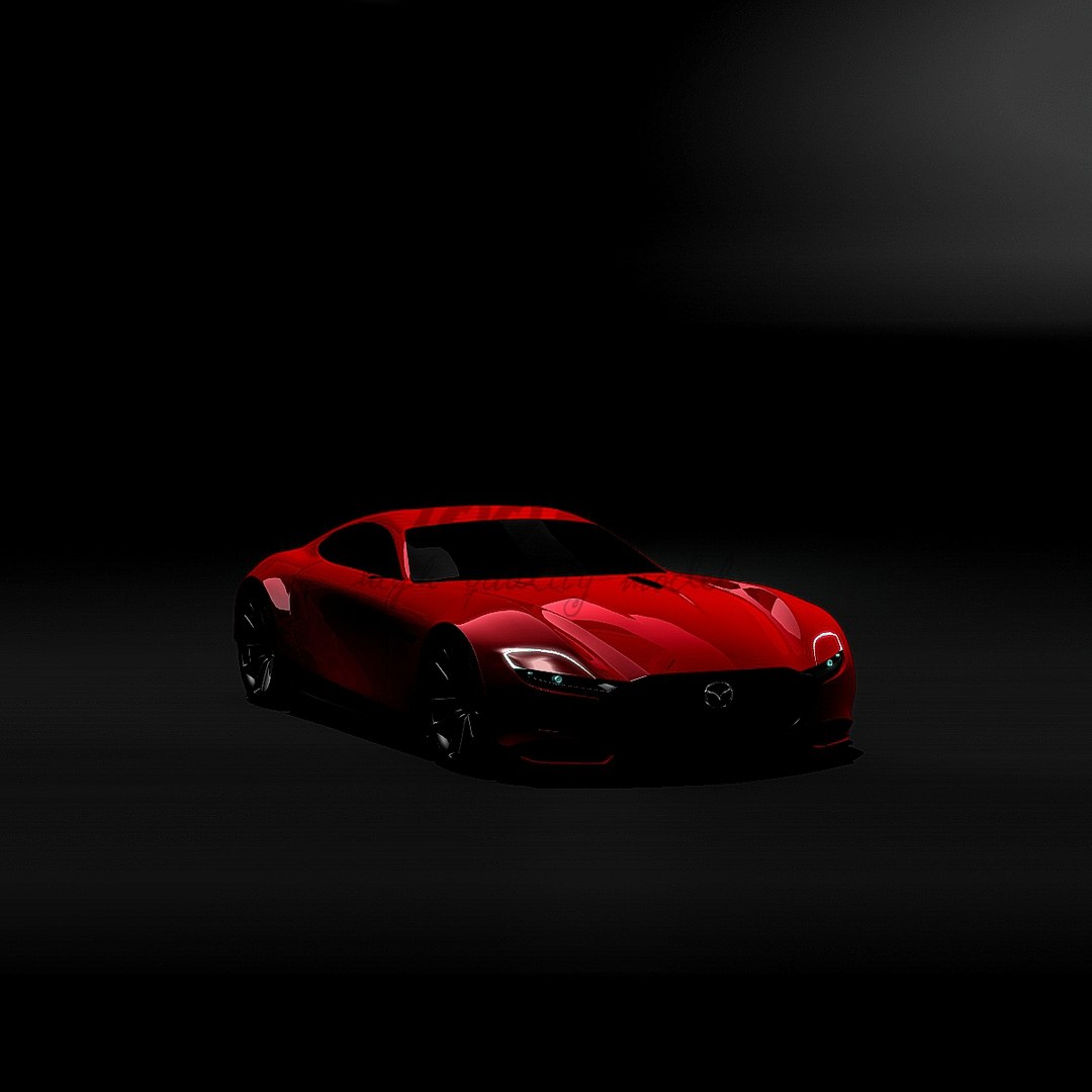 3d model mazda rx concept