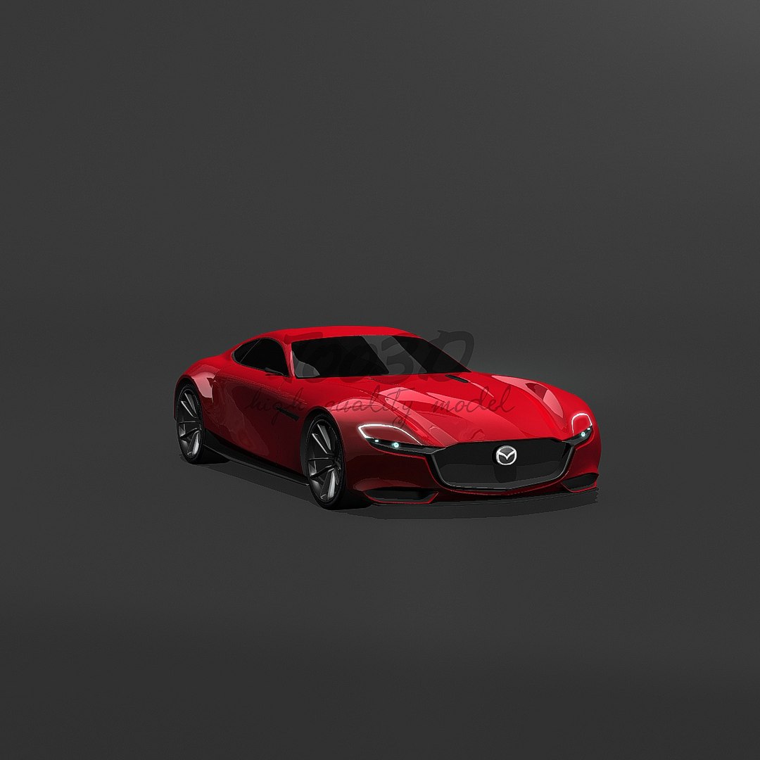 3d model mazda rx concept