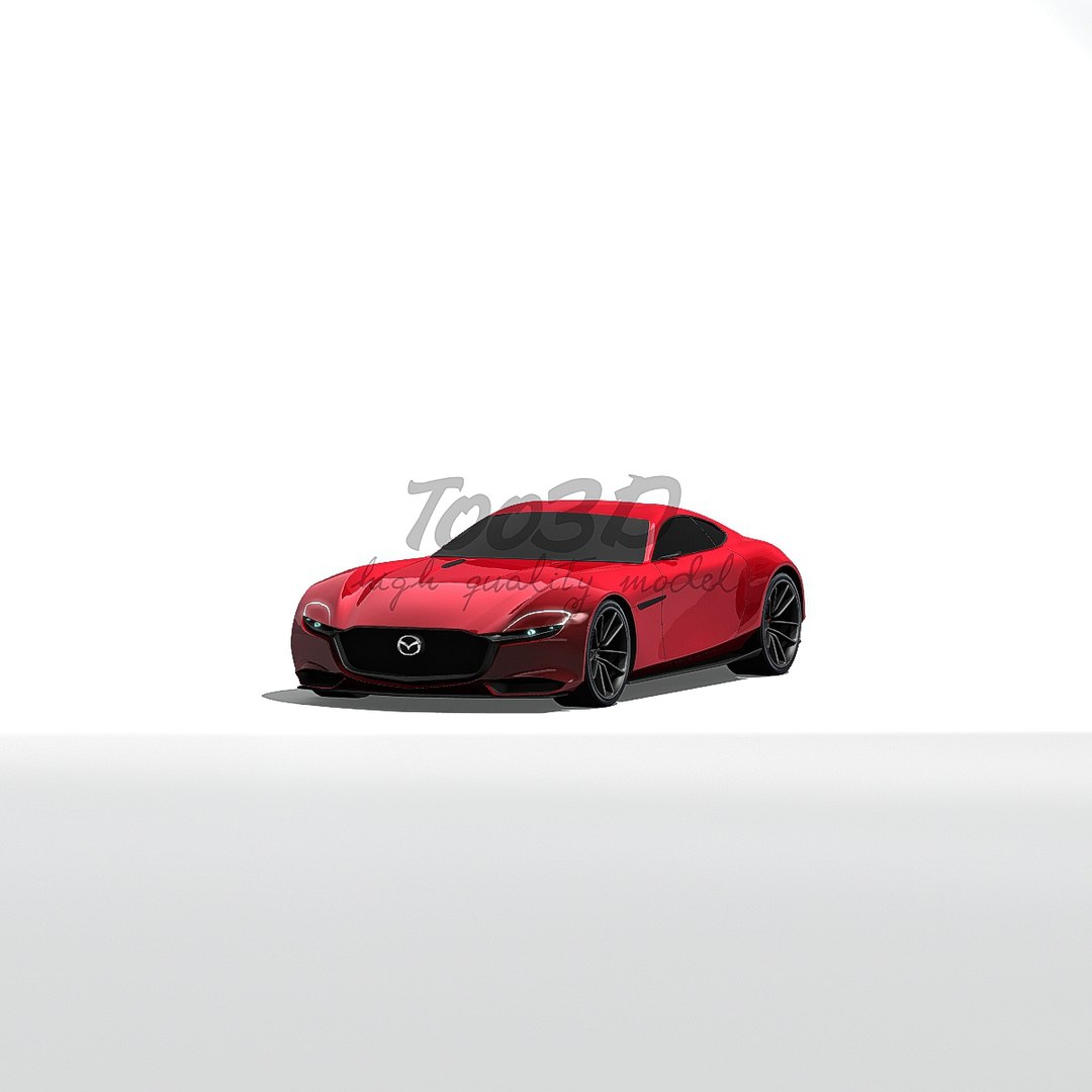 3d model mazda rx concept