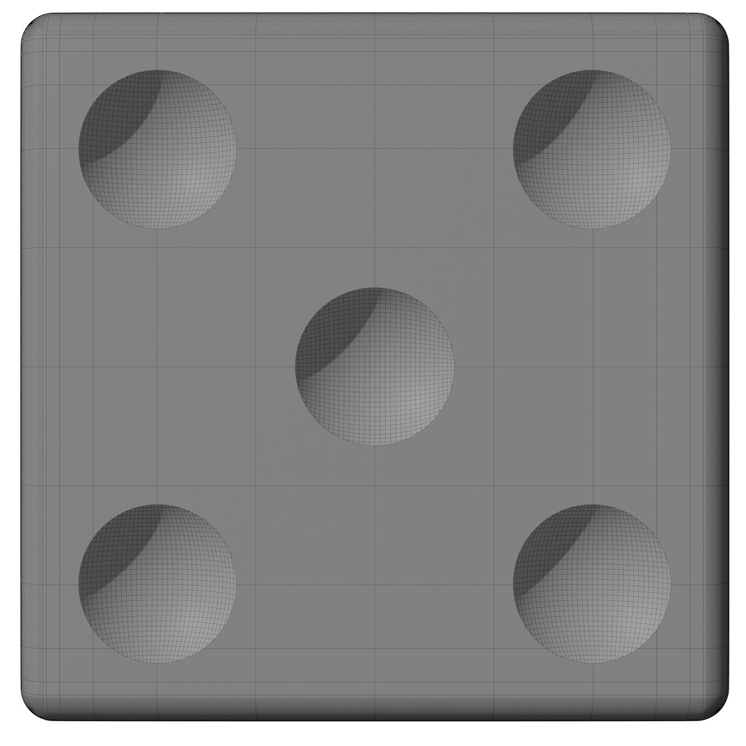 Red Dice 3D Model - TurboSquid 2044352