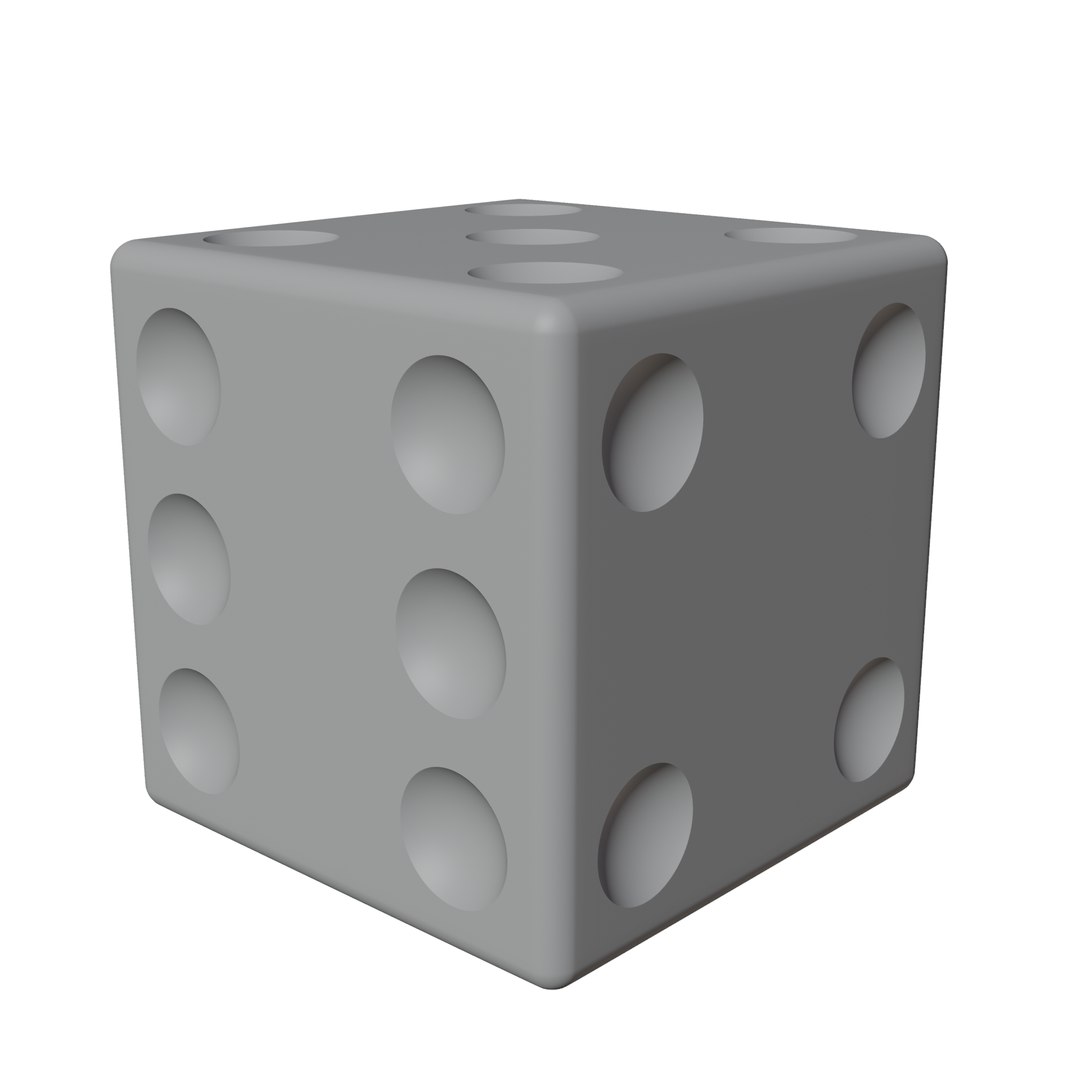 Red Dice 3D Model - TurboSquid 2044352