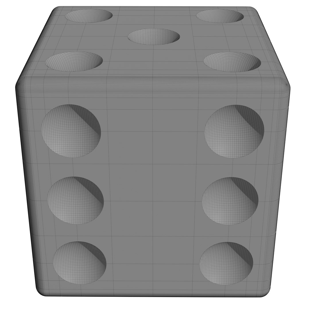 Red Dice 3D Model - TurboSquid 2044352