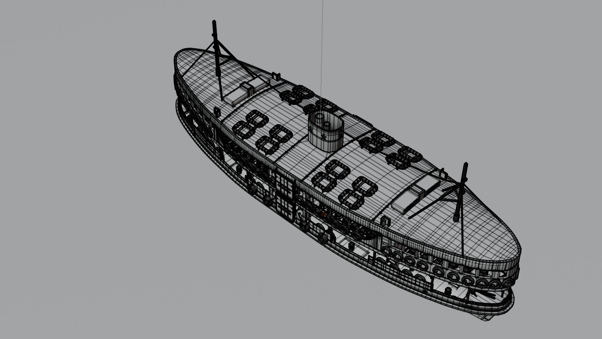 Star Ferry 3D Model - TurboSquid 2174740