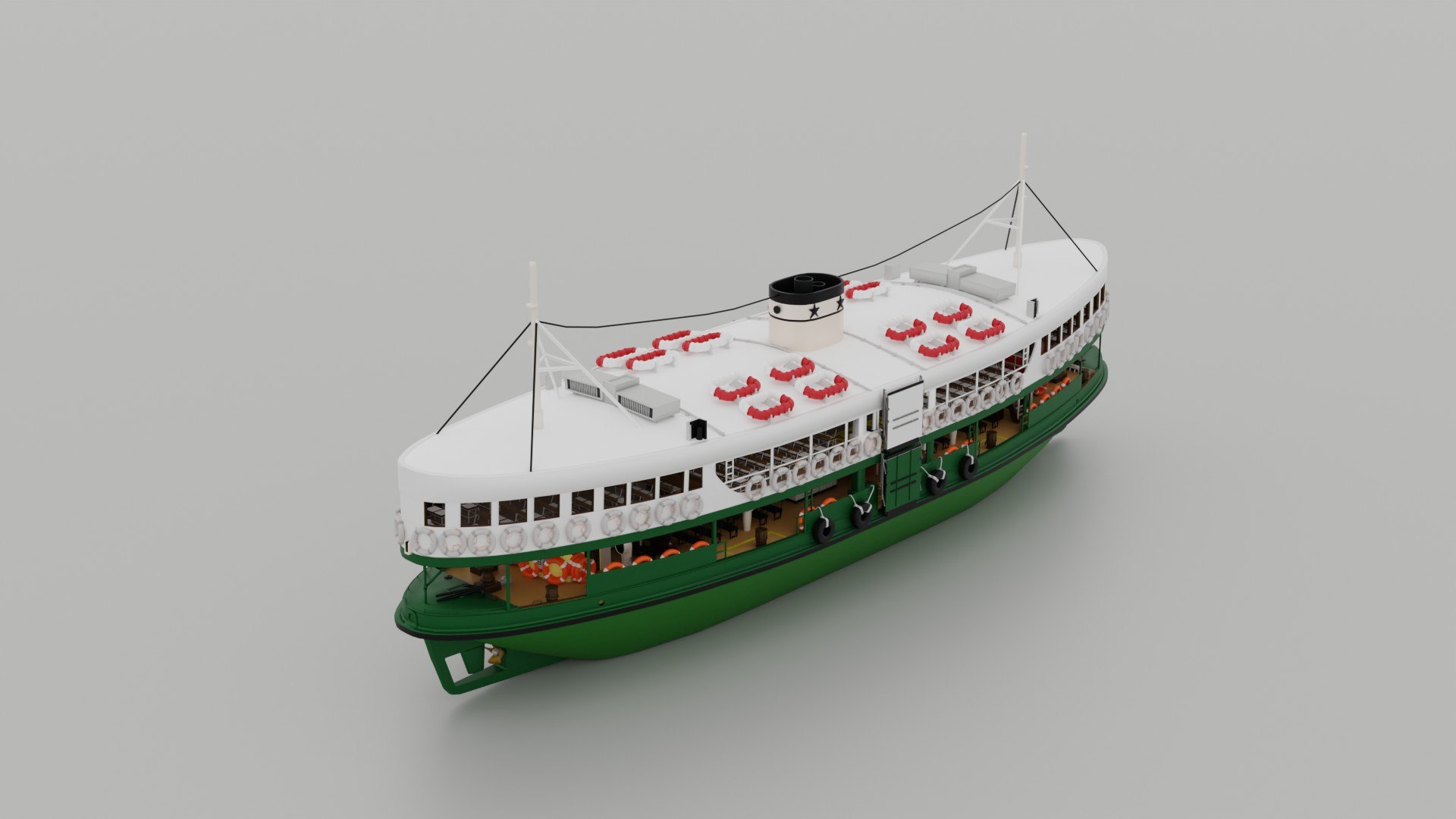 Star Ferry 3D Model - TurboSquid 2174740