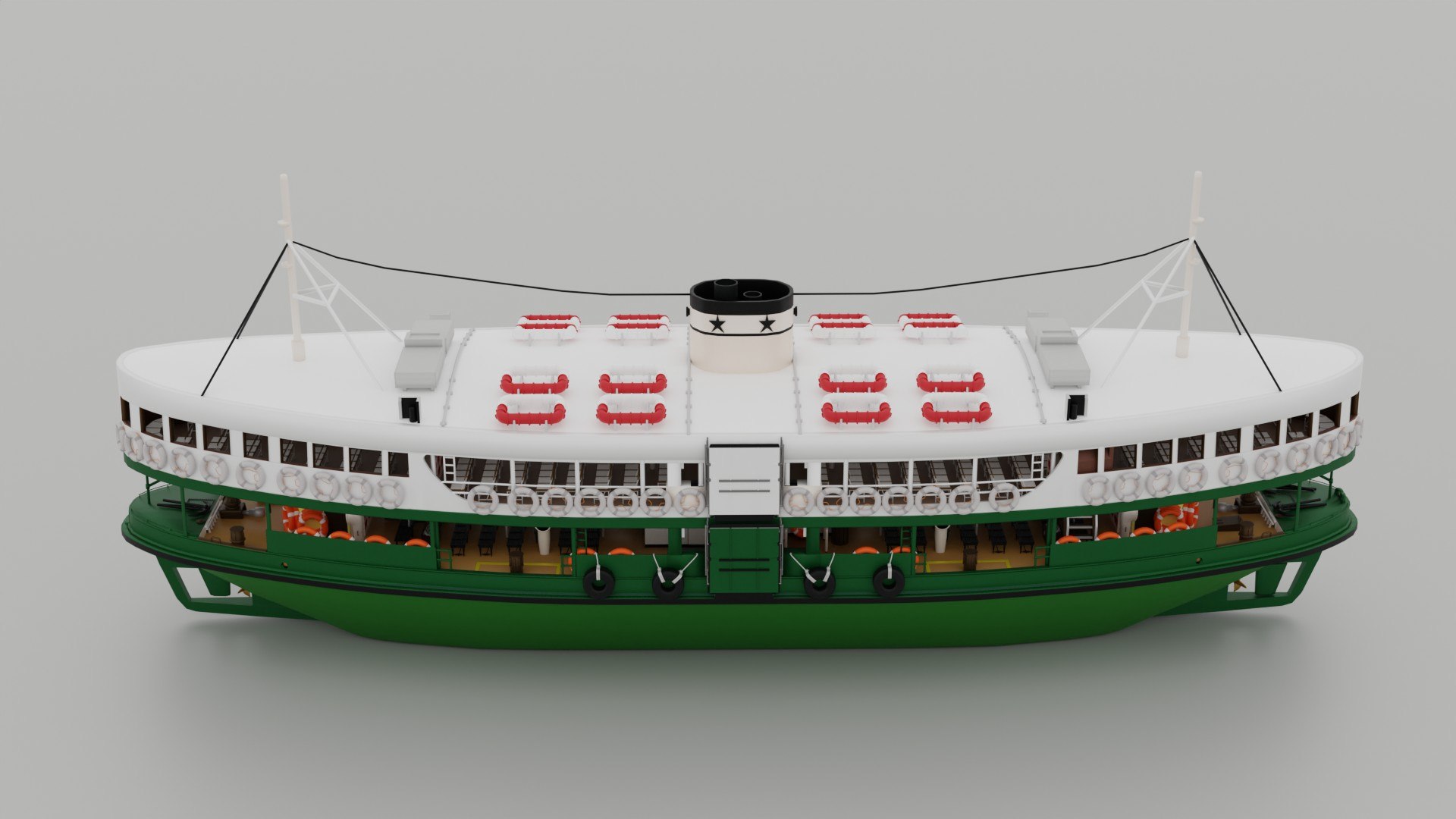 Star Ferry 3D Model - TurboSquid 2174740