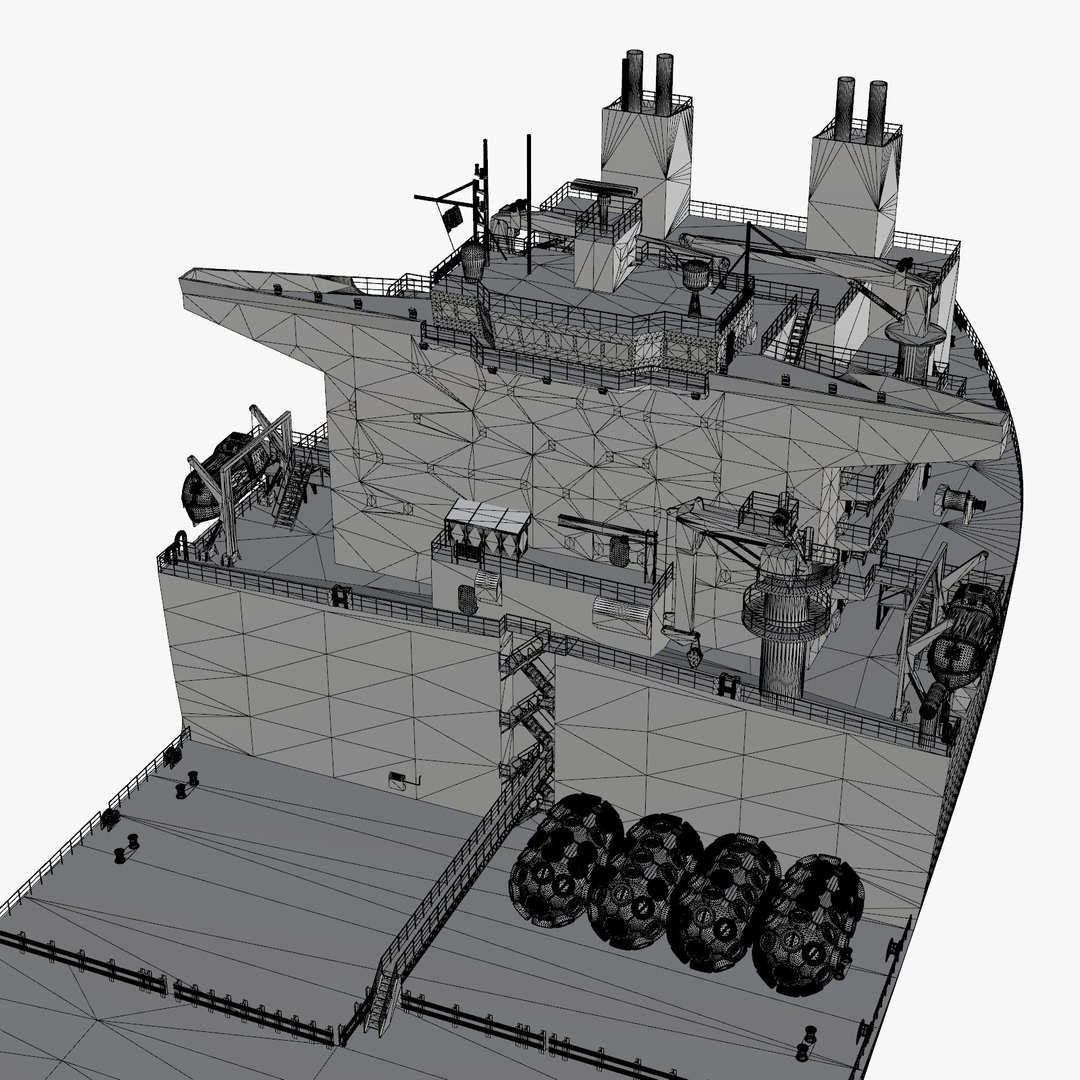 3d model usns montford point core