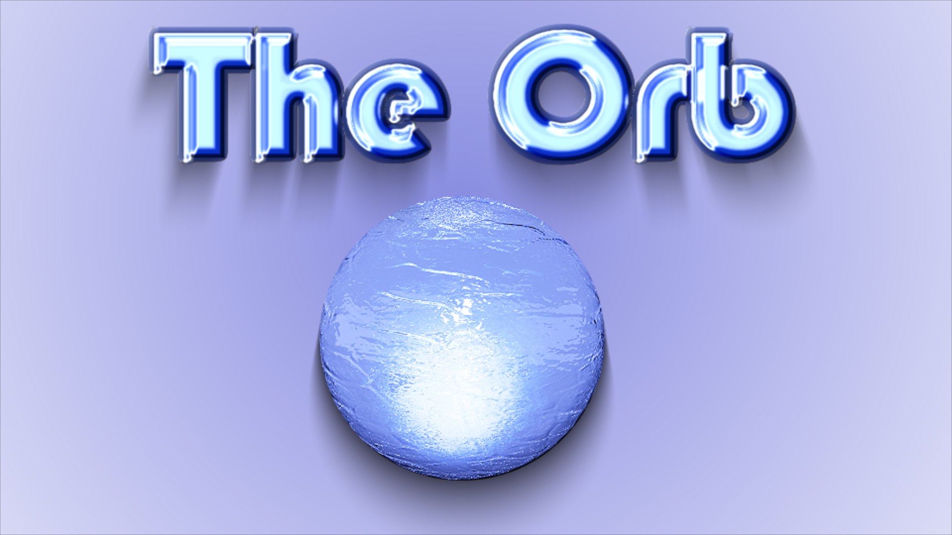 Water Orb 3d Model