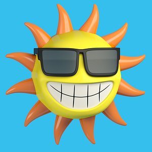 3D Cartoon Sun Models - Browse & Download Formats - TurboSquid