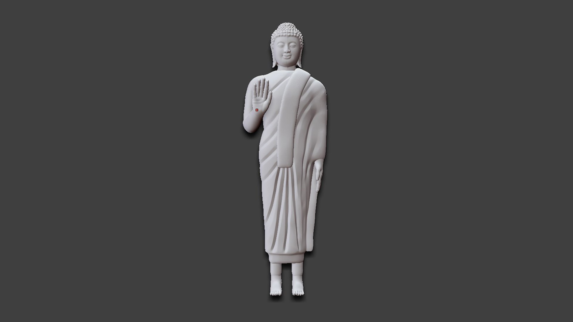 Asian Buddha Stand 3D - TurboSquid 2309792