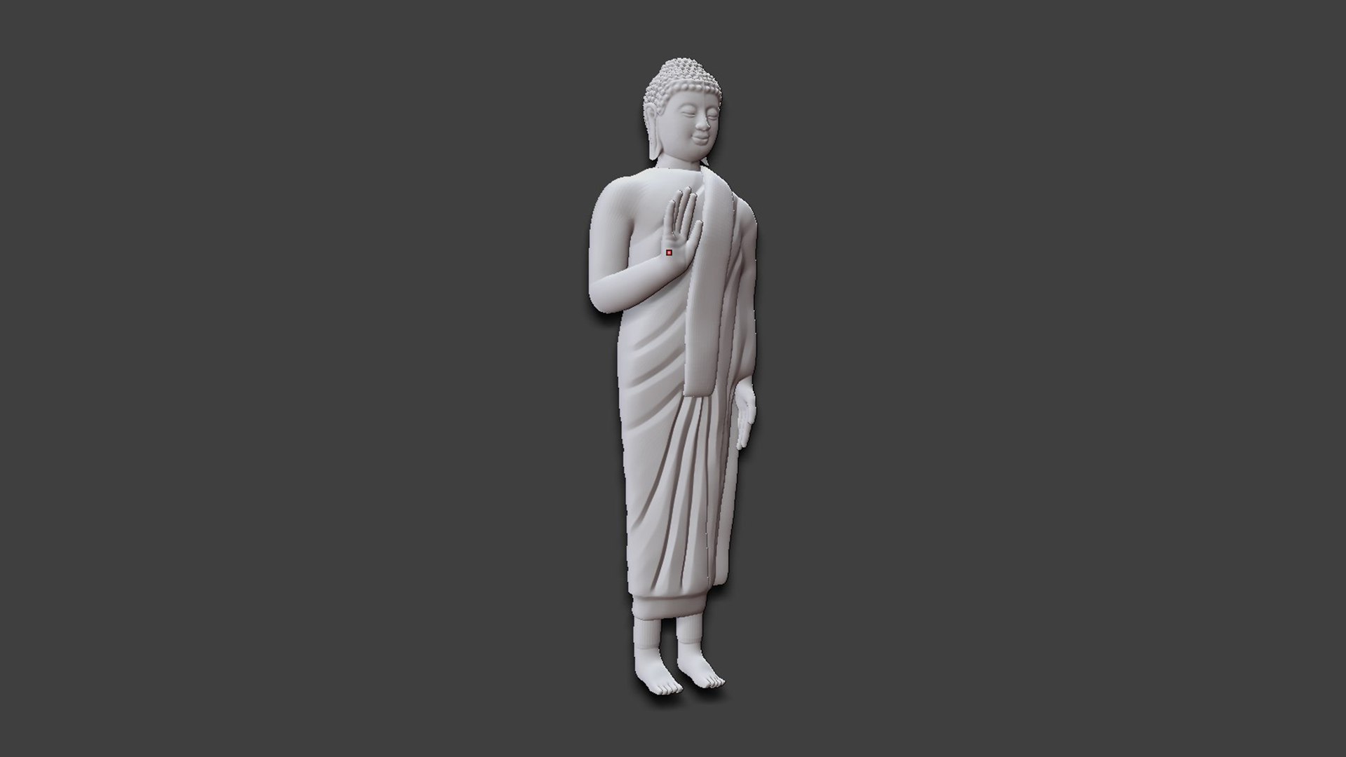 Asian Buddha Stand 3D - TurboSquid 2309792